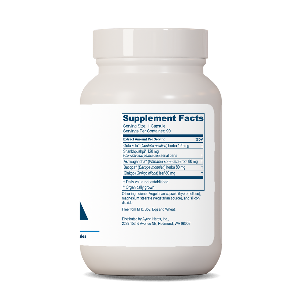 Bacopa Plus - Optimal Cognitive & Mood Support Supplement | Ayush